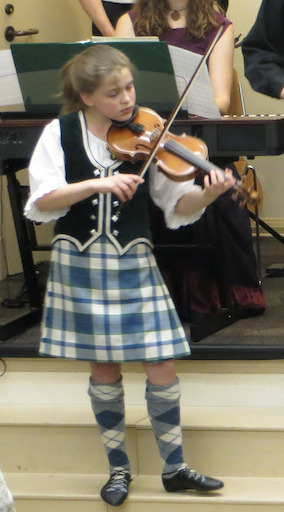 Congratulations Flora! | Northwest Scottish Fiddlers